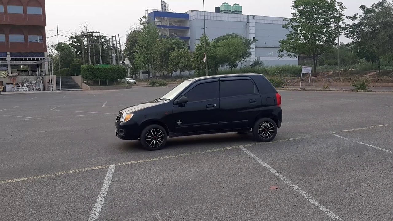 Modified Alto K10 Jett black - YouTube