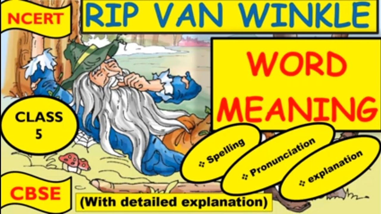 rip van winkle| with worksheet| class 5| new words| english| with ...