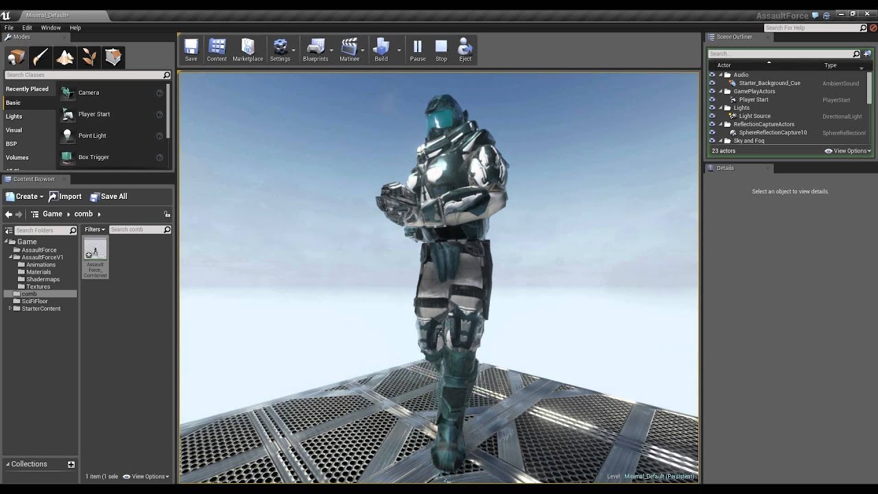 Assault Force Troop from Arteria3d - YouTube