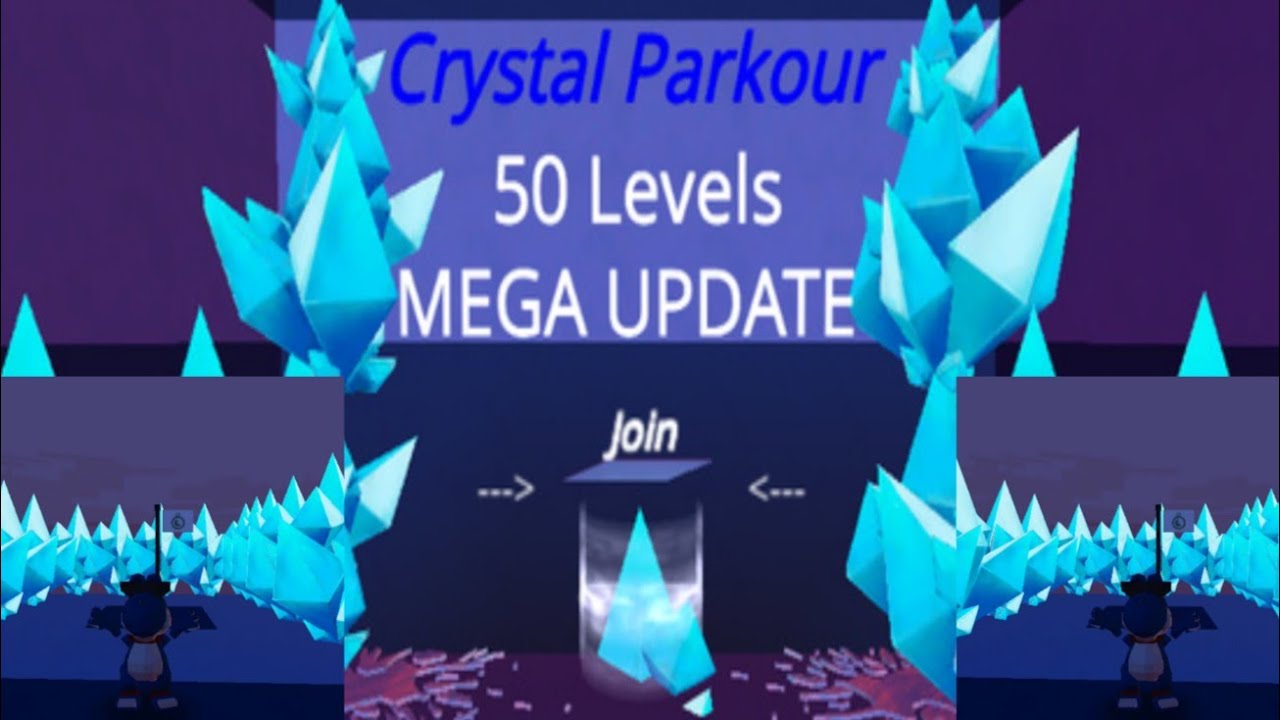 Kogama Parkour, Crystal Parkour | 50 Levels 🏃 - YouTube