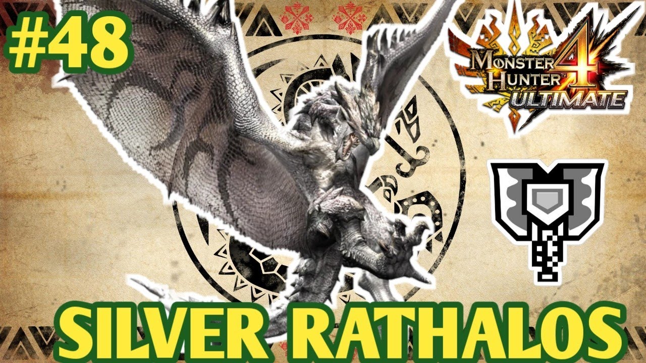 #48 [MH4U] • Silver Rathalos • Caravan ★10 • Charge Blade - YouTube