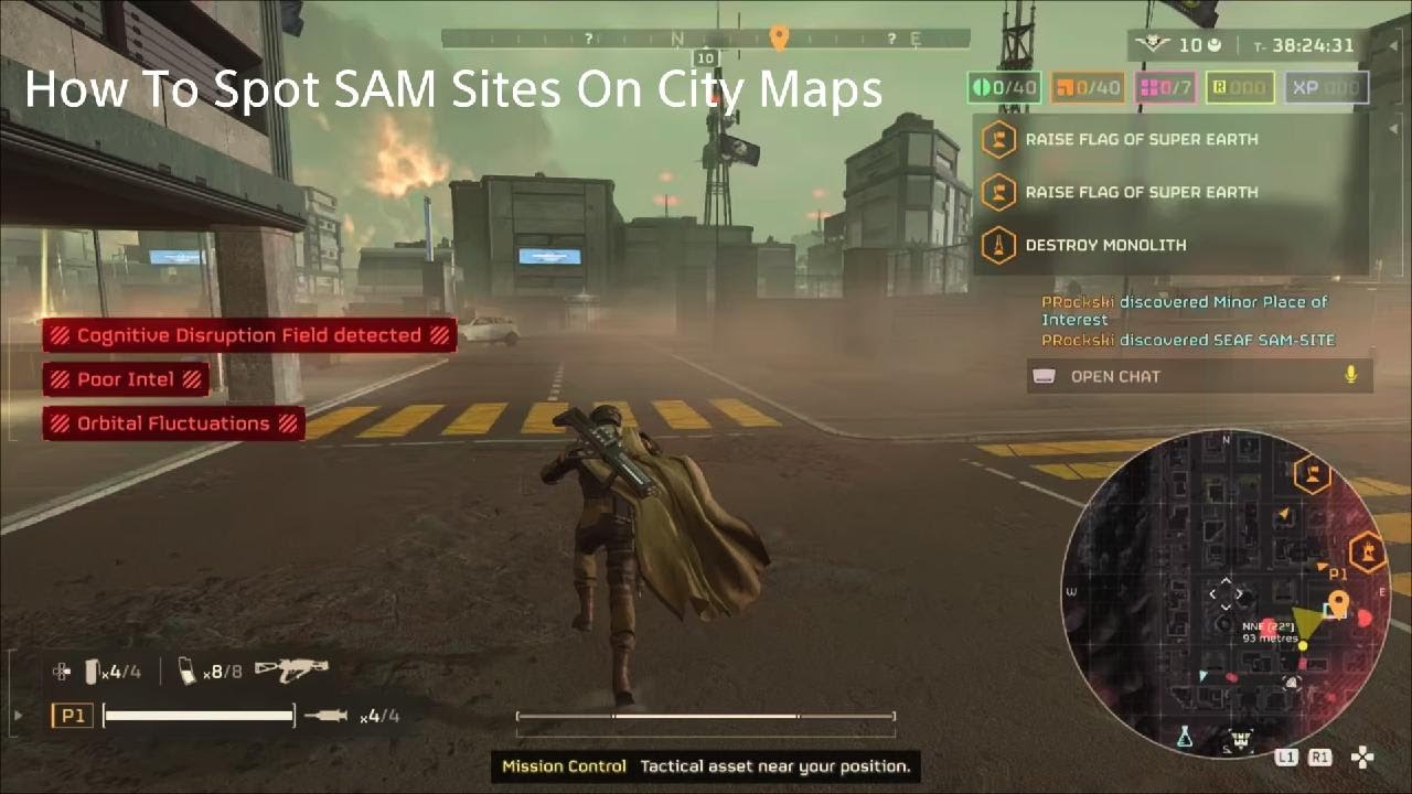How To Spot SEAF Artillery & SAM Sites On City Maps - Helldivers 2 ...