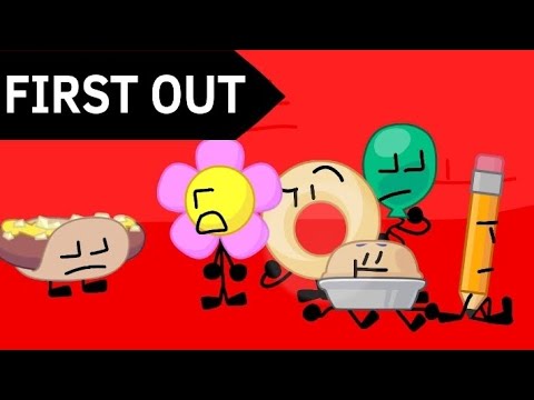 All BFDI first out contests (BFDIE SPOILER ) - YouTube
