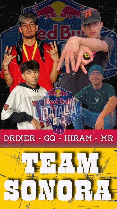 4 Sonorenses clasificados para la RedBull Batalla De Gallos 2024 🐔🎤 Drixer, MR, GQ e Hiram ...