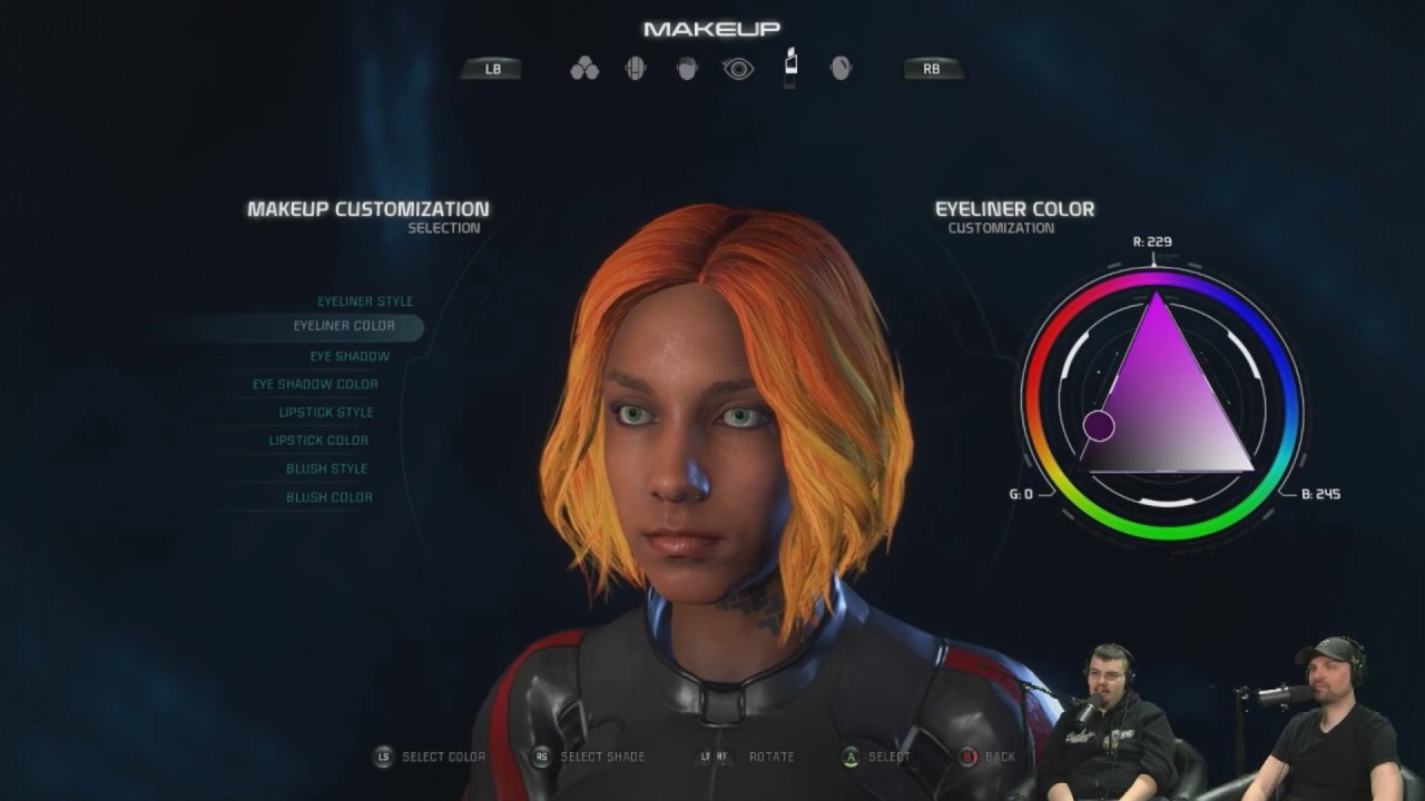 Mass Effect Andromeda | Character Creator-First Full Look! (Game ...