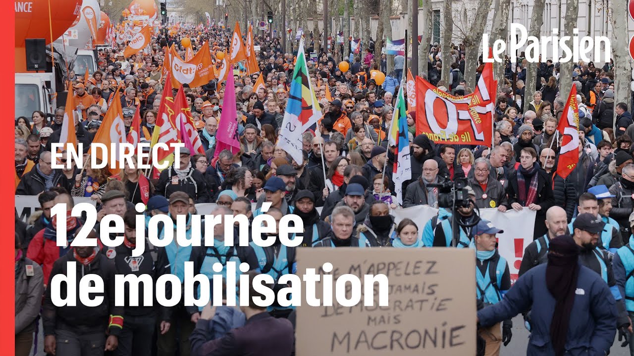  EN DIRECT La Manifestation Paris YouTube