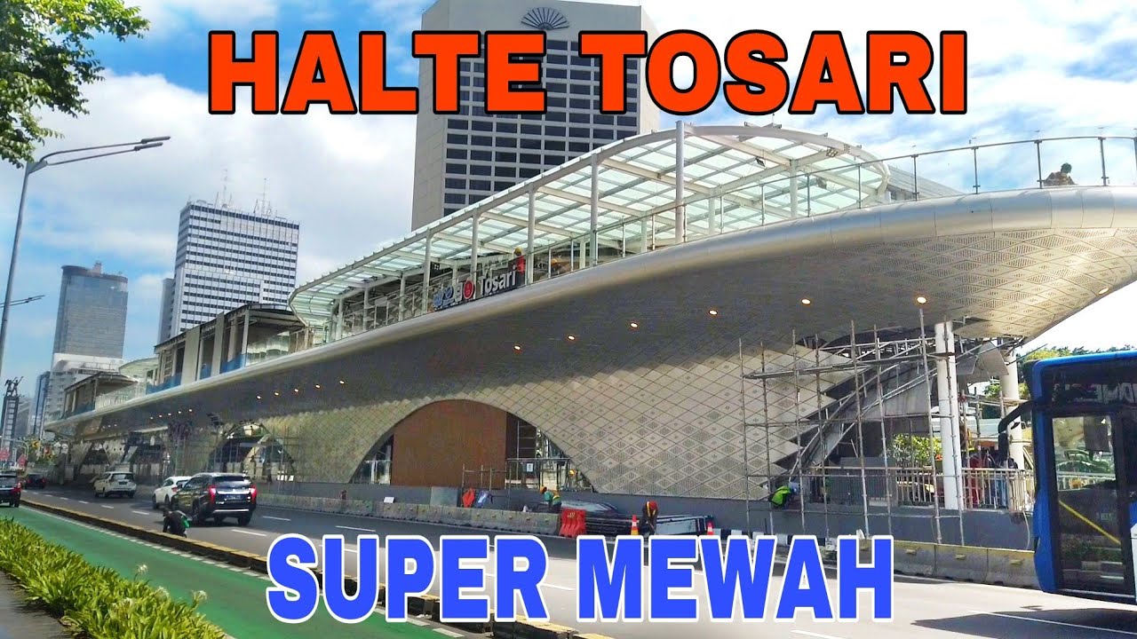 Progres Halte Transjakarta Tosari Semakin Terlihat Mewah||Kembar Tapi ...