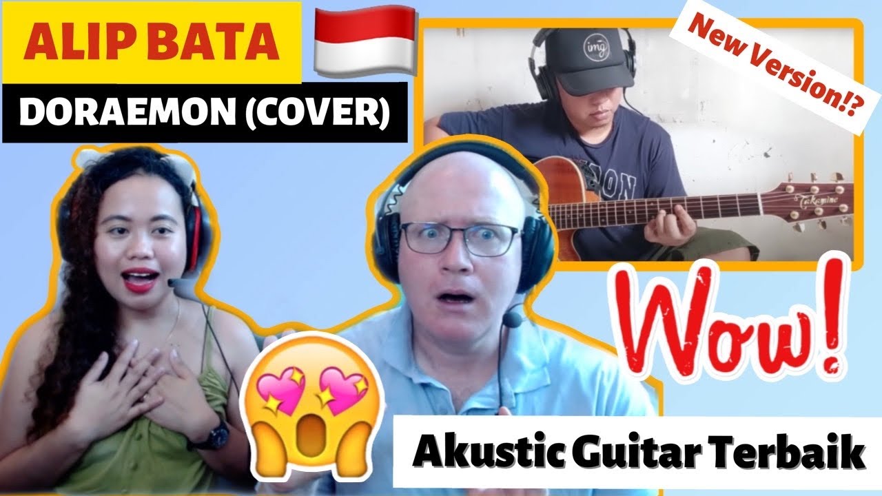 ALIP BATA - DORAEMON (Fingerstyle Cover) REACTION!🇮🇩 - YouTube
