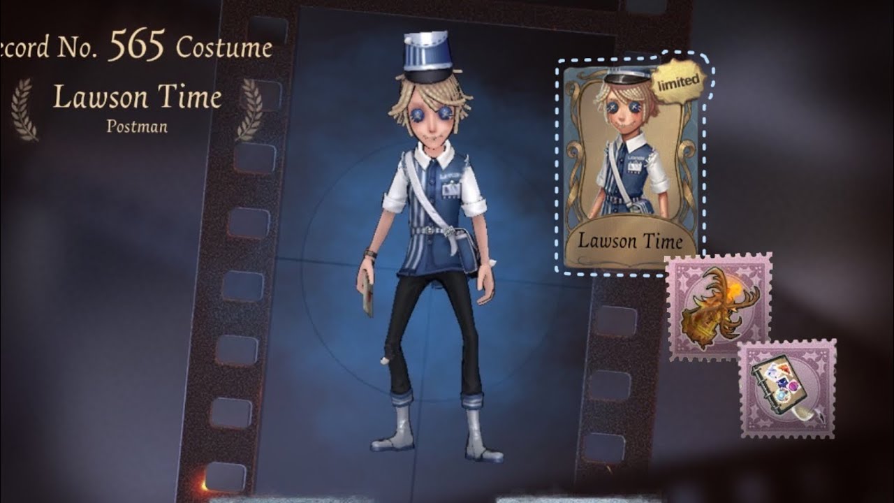 Identity V | Postman Limited Skin!! “Lawson Time” He Is So Cute ...