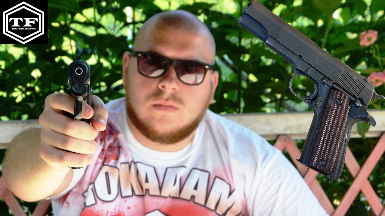 EXPERIMENT 248 - TEST PISTOLJA COLT M 1911 CLASSIC - YouTube