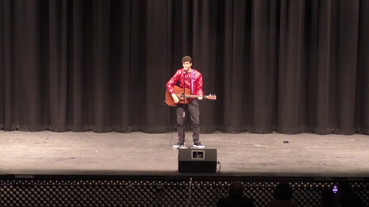 MP 2019 Talent Show - Adrian Adcock: singing and playing guitar - YouTube