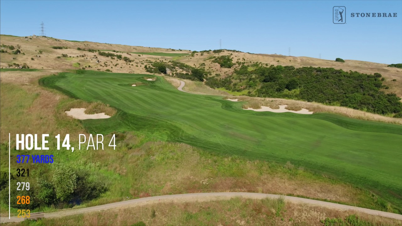 Hole 14 at TPC Stonebrae - YouTube