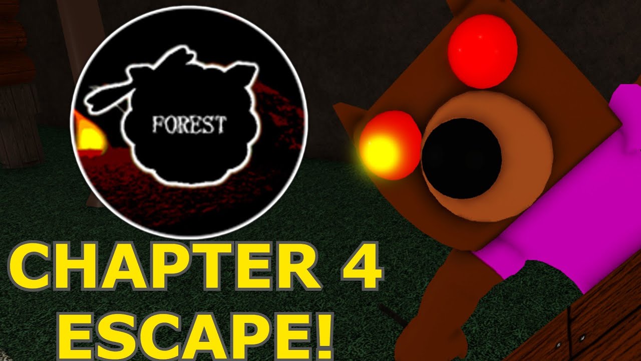 How to ESCAPE CHAPTER 4 - FOREST in PIGGY: UNSTABLE REALITY! - Roblox ...