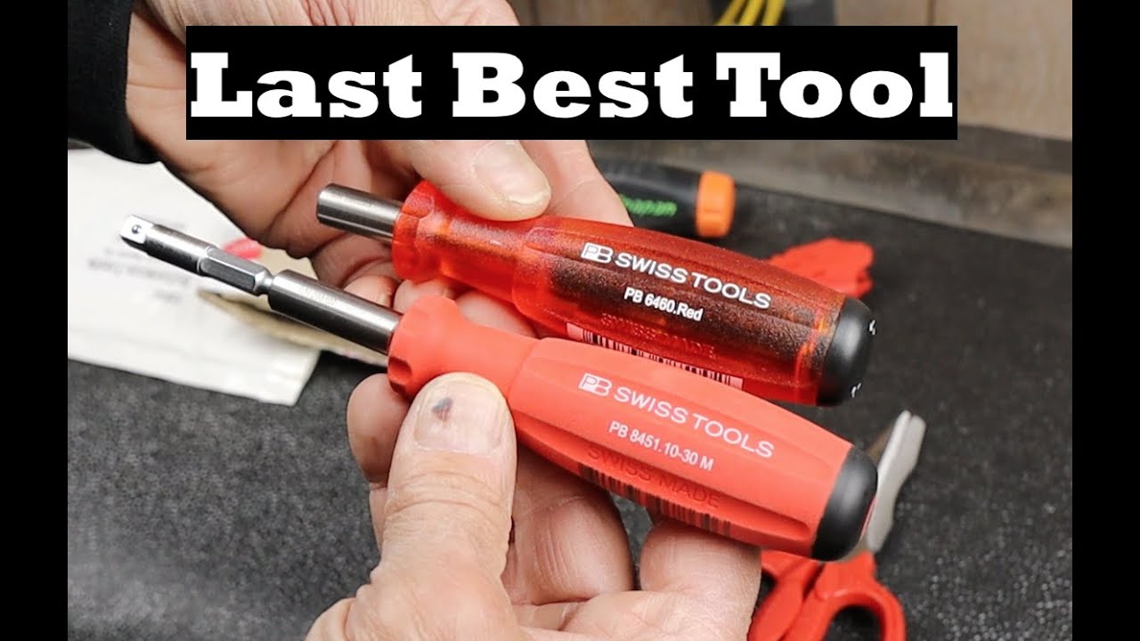 PB Swiss Bit Driver Set: Handle with 8 Bits, a small but powerful ...