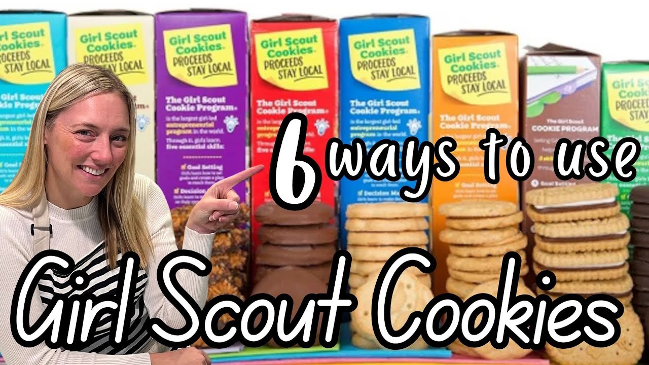 6 Ways to Use Girl Scout Cookies & Taste Test! - YouTube