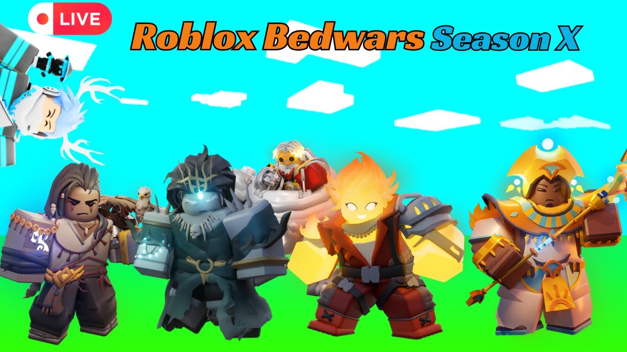 🔴Live Playing The New Roblox Bedwars Season 10 | With Viewers and ...