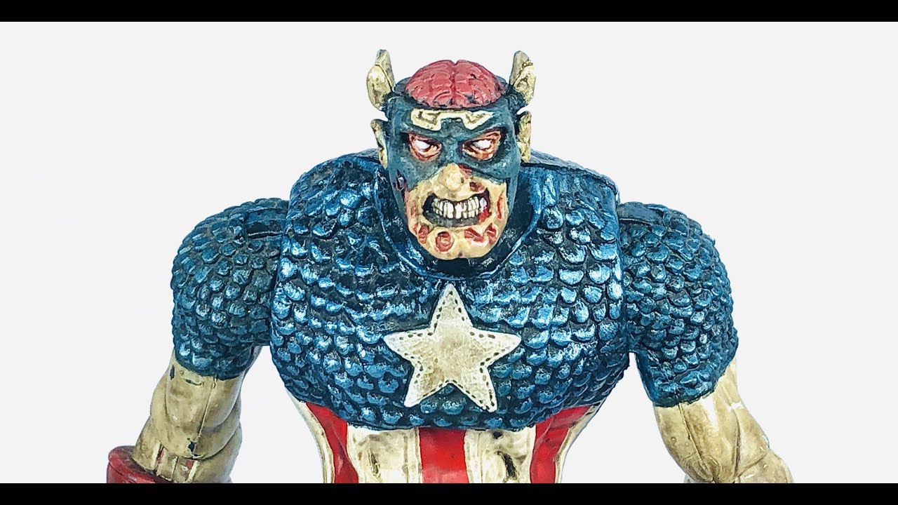 Zombie Colonel Captain America Chefatron Review - YouTube