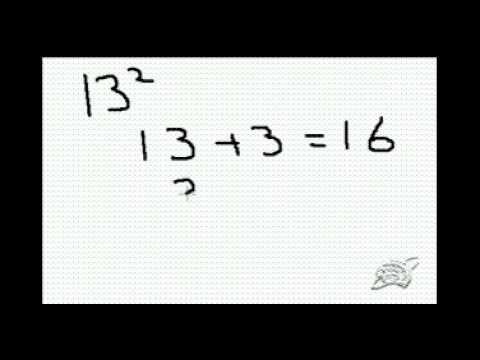 Amazing technique for calculating easily in your head - YouTube