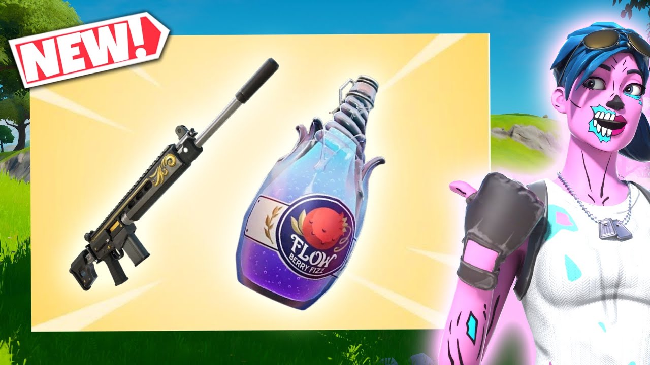 Fortnite ADDED The FLOWBERRRY Fizz! - YouTube