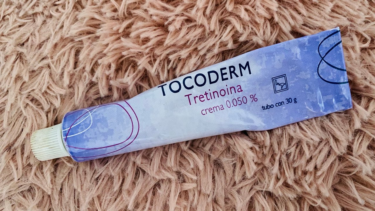 Reseña | TOCODERM Tretinoína, Retinol, Ácido retinoico - YouTube