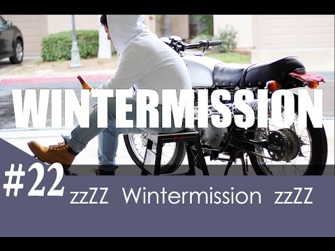 Honda CL175 Cafe Racer Pt. 22 - Wintermission - YouTube