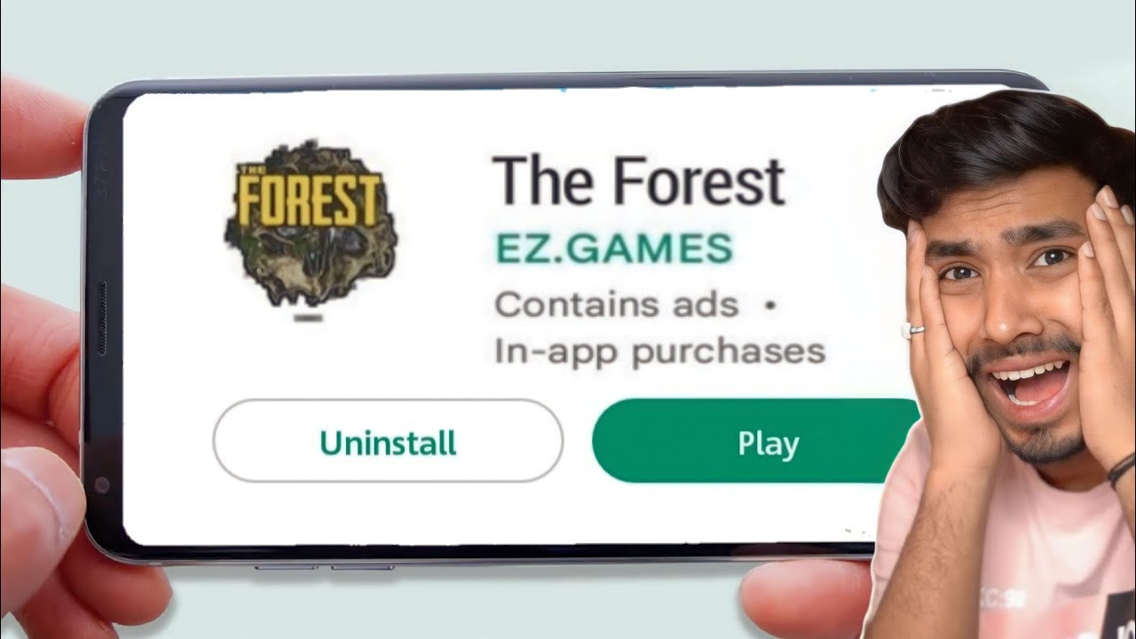 THE FOREST FOR ANDROID || THE FOREST SURVIVAL GAME - YouTube