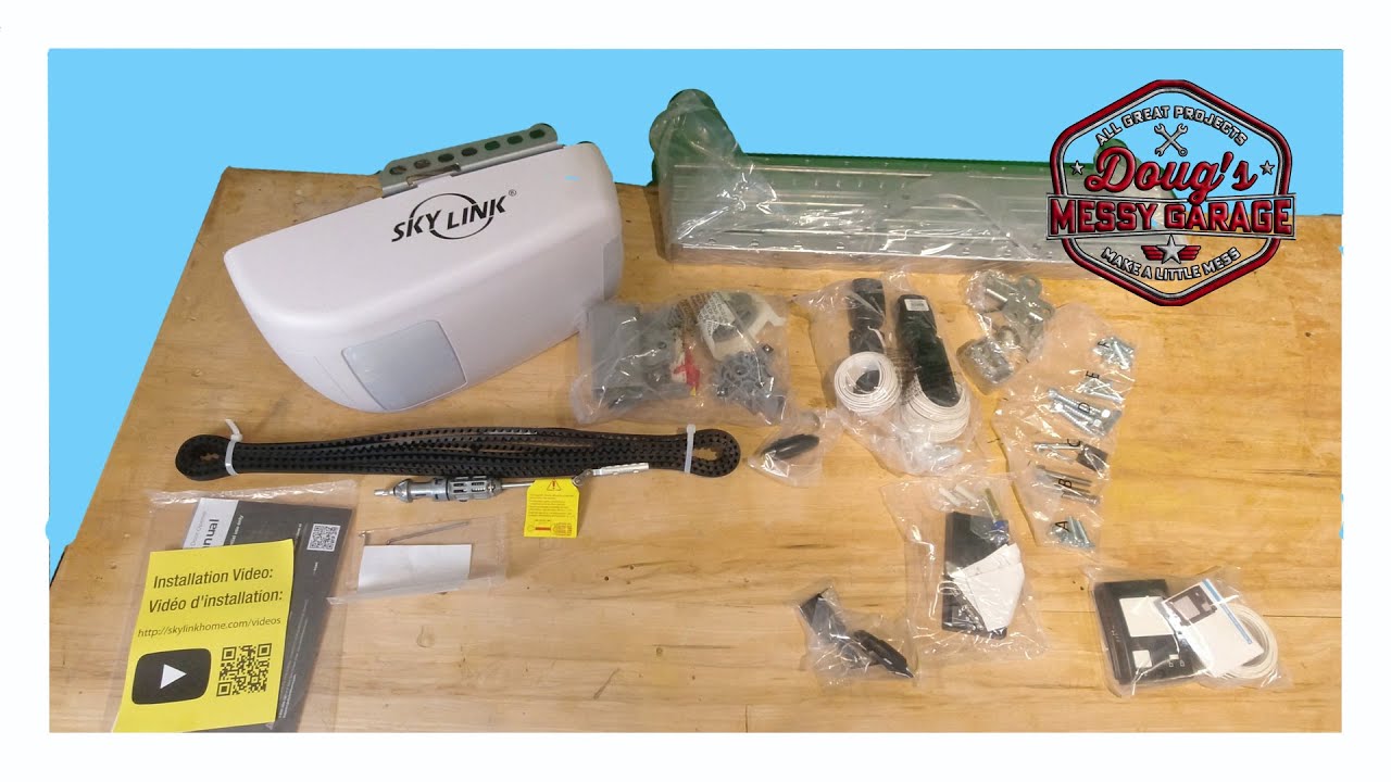 A look at the Skylink Atom Garage Door Opener Pt1 - YouTube
