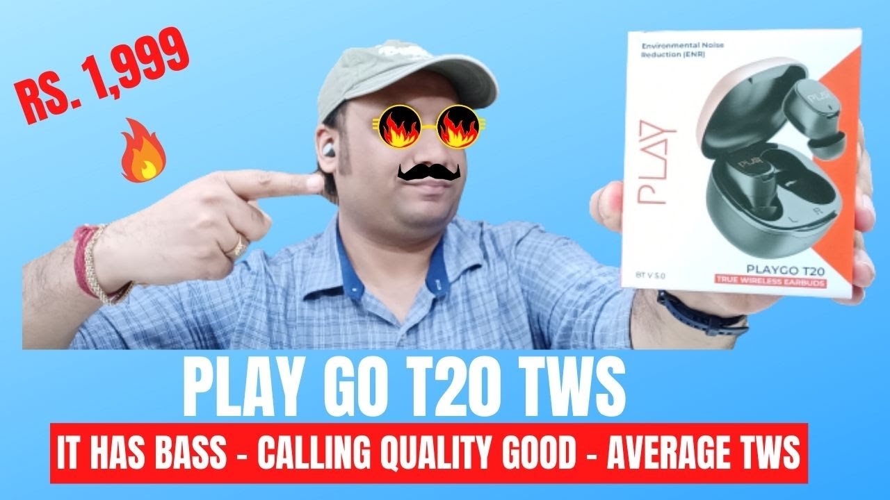 PlayGo T20 ⚡Wireless TWS Earbuds Unboxing & Long Terms Review⚡HD Call Quality EBEL Drivers ...