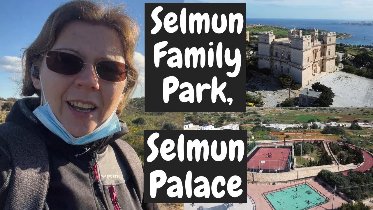Selmun Family Park, Selmun Palace Malta - with drone shots (English ...