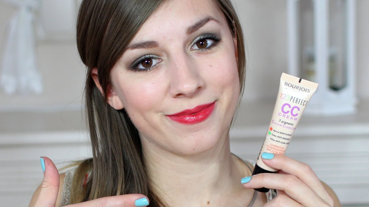 ♥ Revue & Démo - CC Cream 1,2,3 Perfect de Bourjois ♥ - YouTube