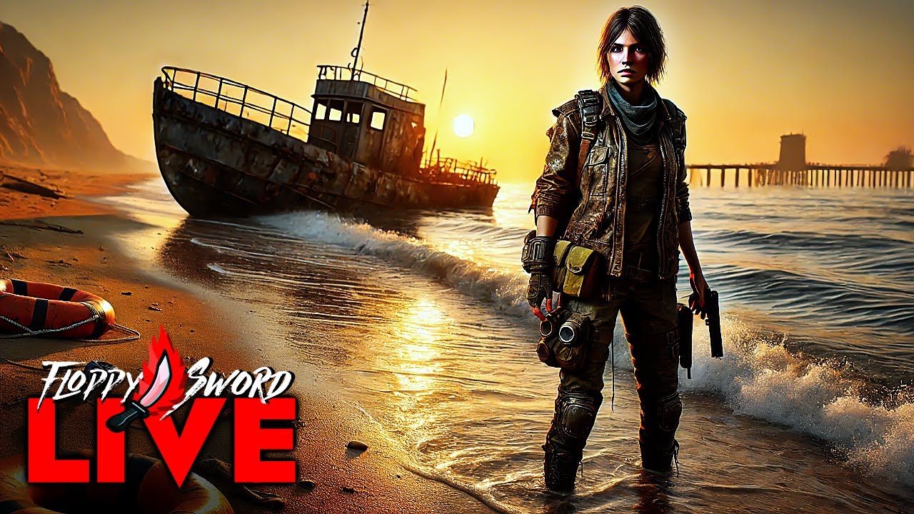 NEW Post-Apocalyptic Nautical Survival 🔴 FloppySword LIVE - YouTube