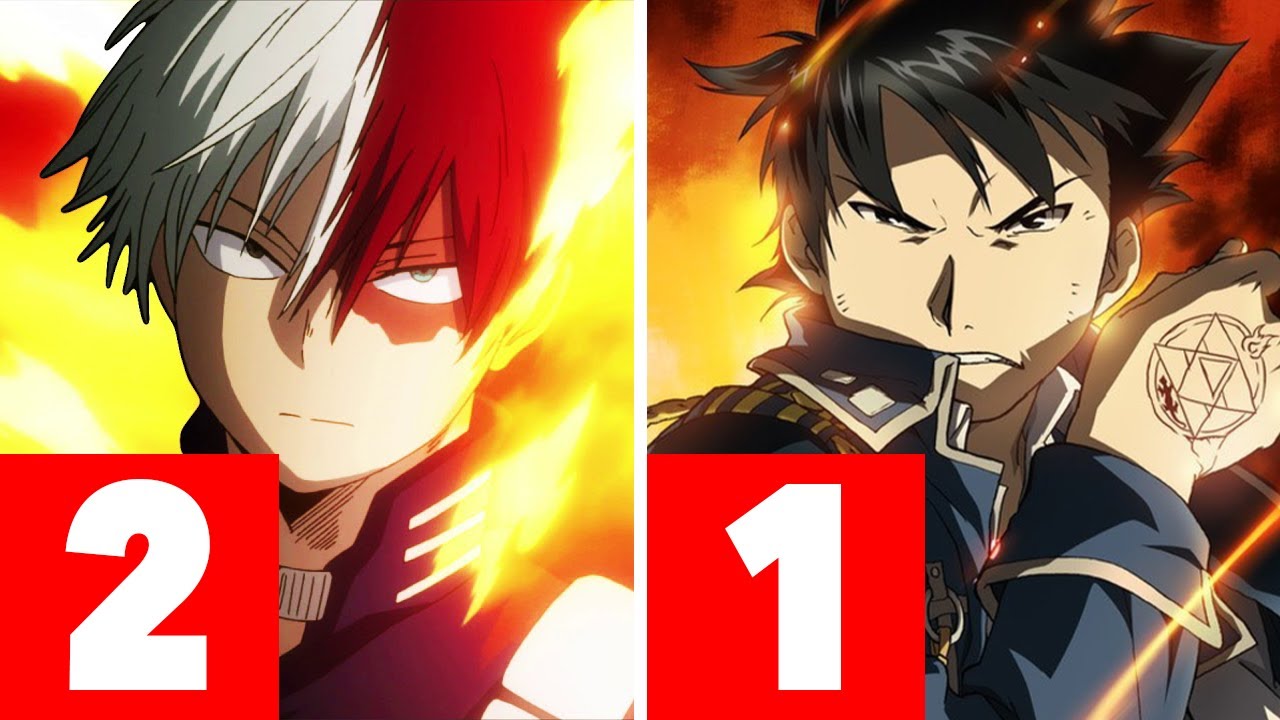 Anime Characters BEST Fire Powers RANKED.. - YouTube