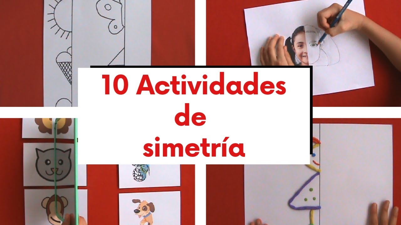 10 ACTIVIDADES DE SIMETRÍA - YouTube