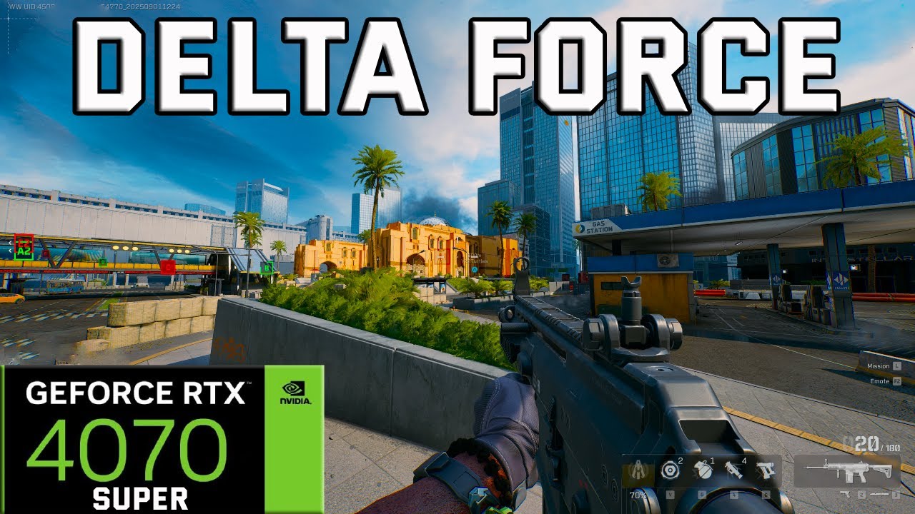 DELTA FORCE - RTX 4070 Super X 7800X3D - 1440P DLSS - YouTube