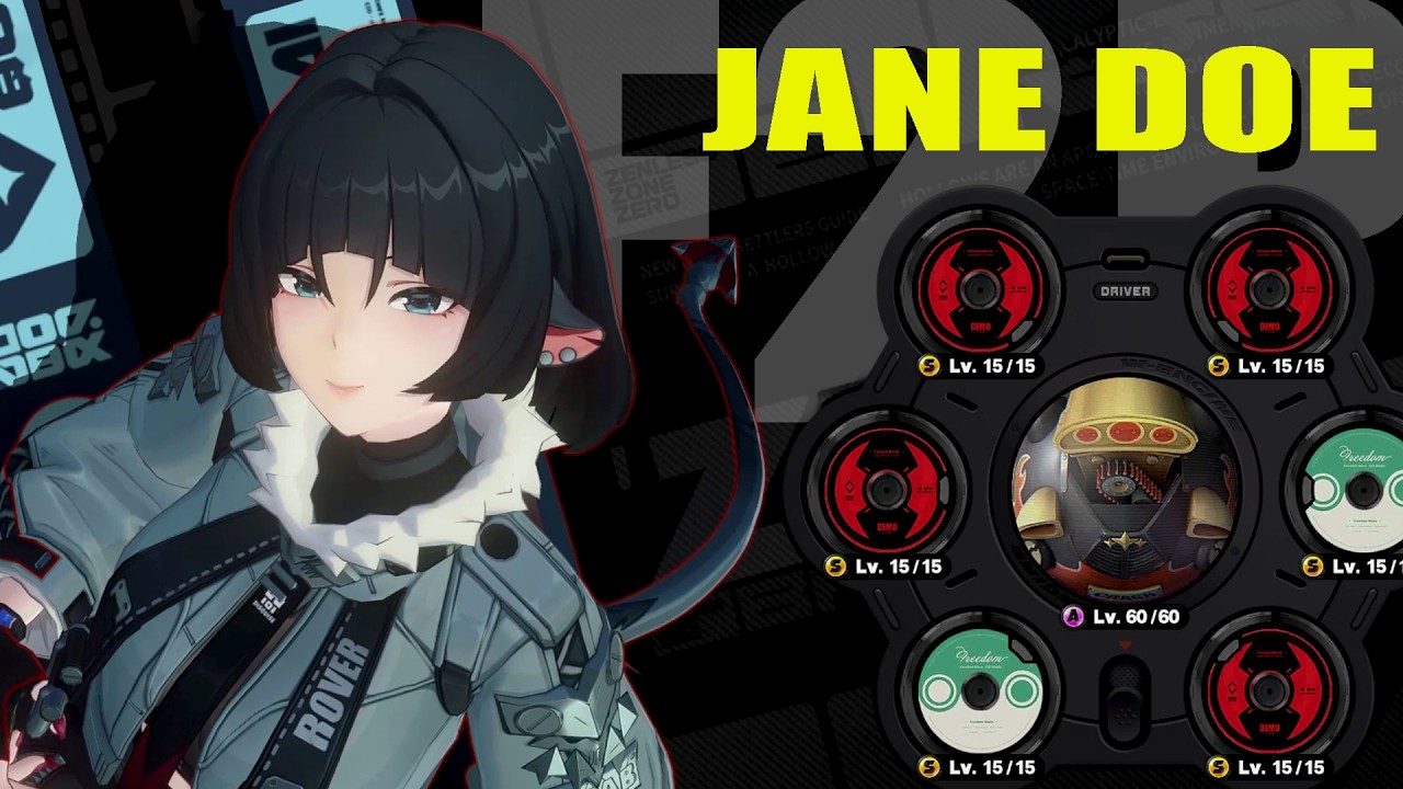 Jane Doe VS Doppelganger Jane (Solo Run) - Zenless Zone Zero - YouTube