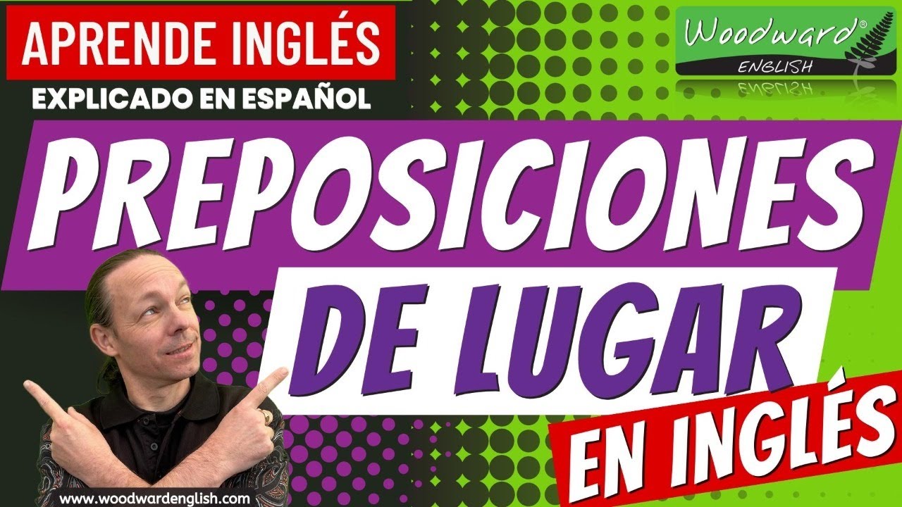 Preposiciones de lugar en inglés – Aprende a hablar inglés. - YouTube