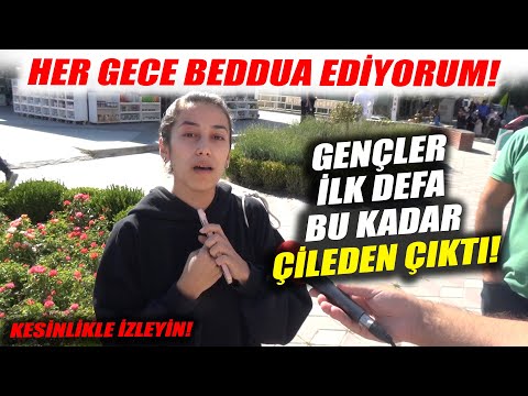 Ülkenin Gençleri İlk Defa Bu Kadar İsyan Etti! Her Gece Size Beddua Ediyoruz!