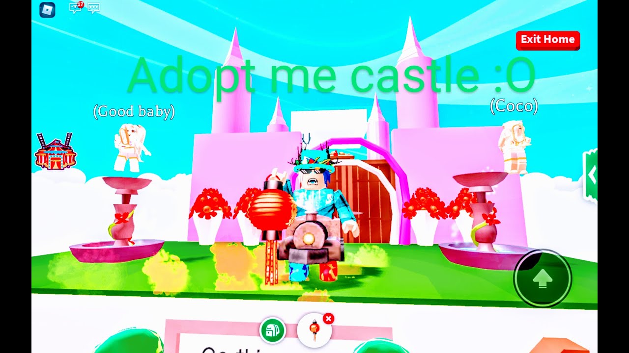Adopt me castle - YouTube