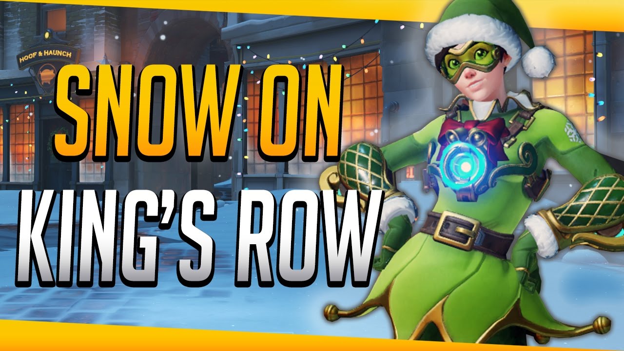 Overwatch: King's Row At Christmas! - YouTube
