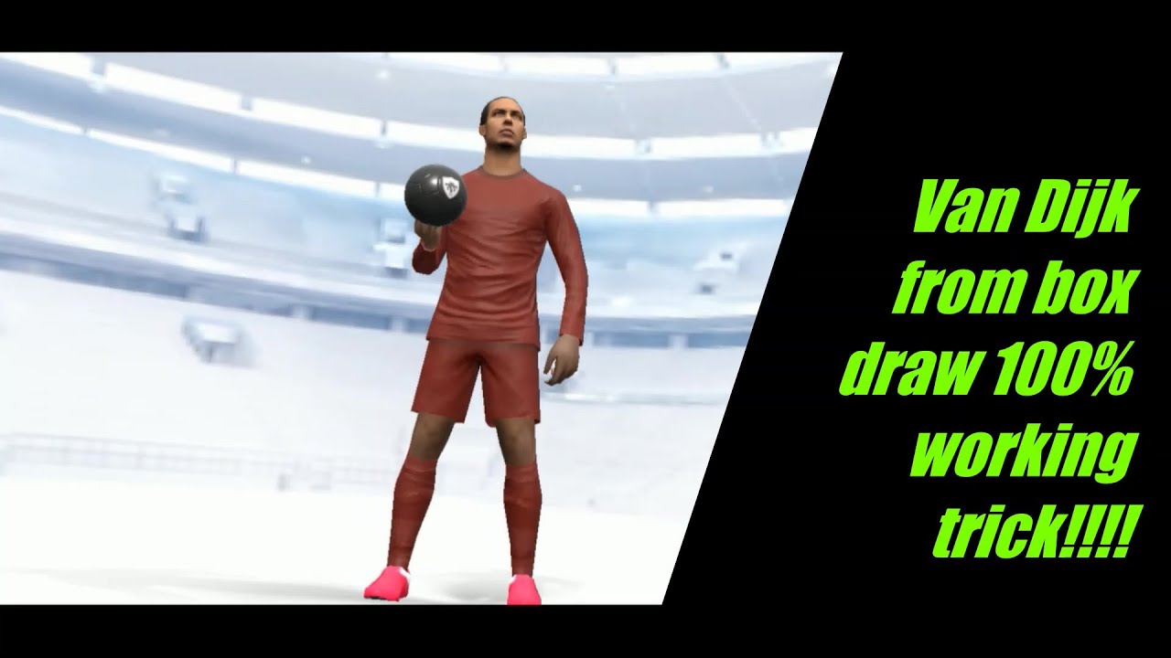 HOW TO GET VAN DIJK |TRICK TO GET VAN DIJK | WORLD WIDE BOX DRAW TRICK ...
