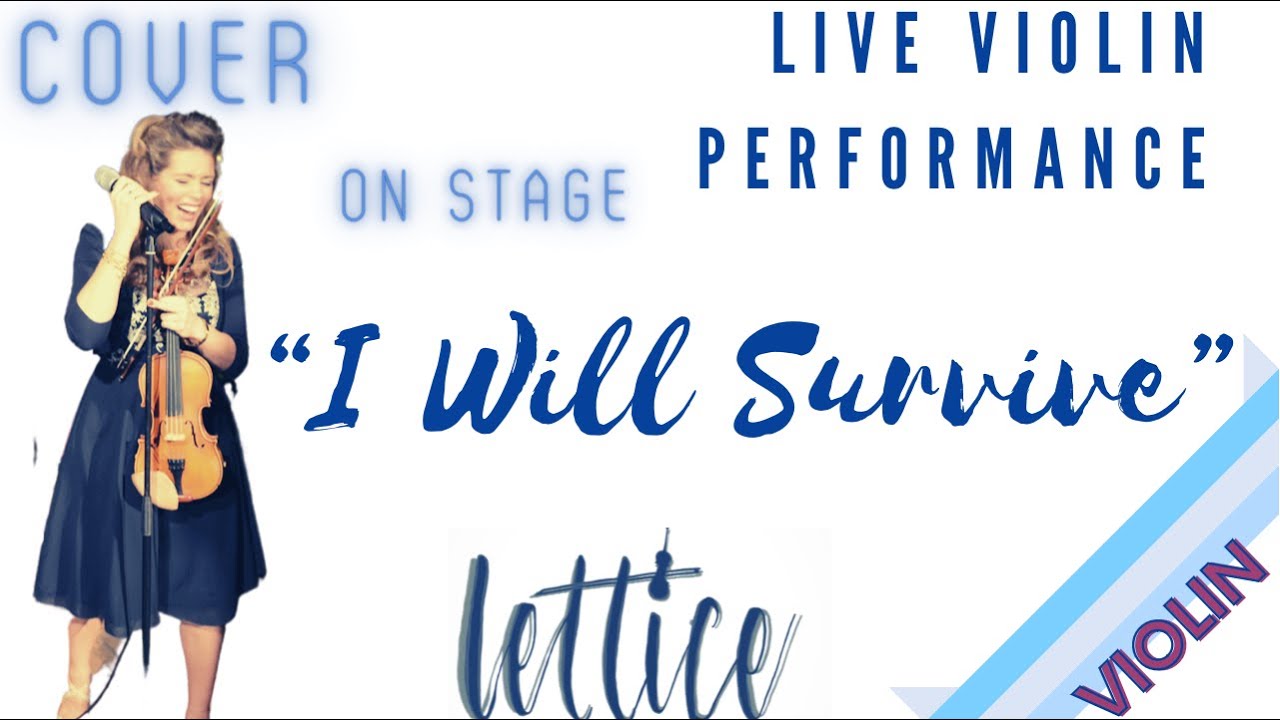 I Will Survive - Live Cover by Lettice Rowbotham - YouTube