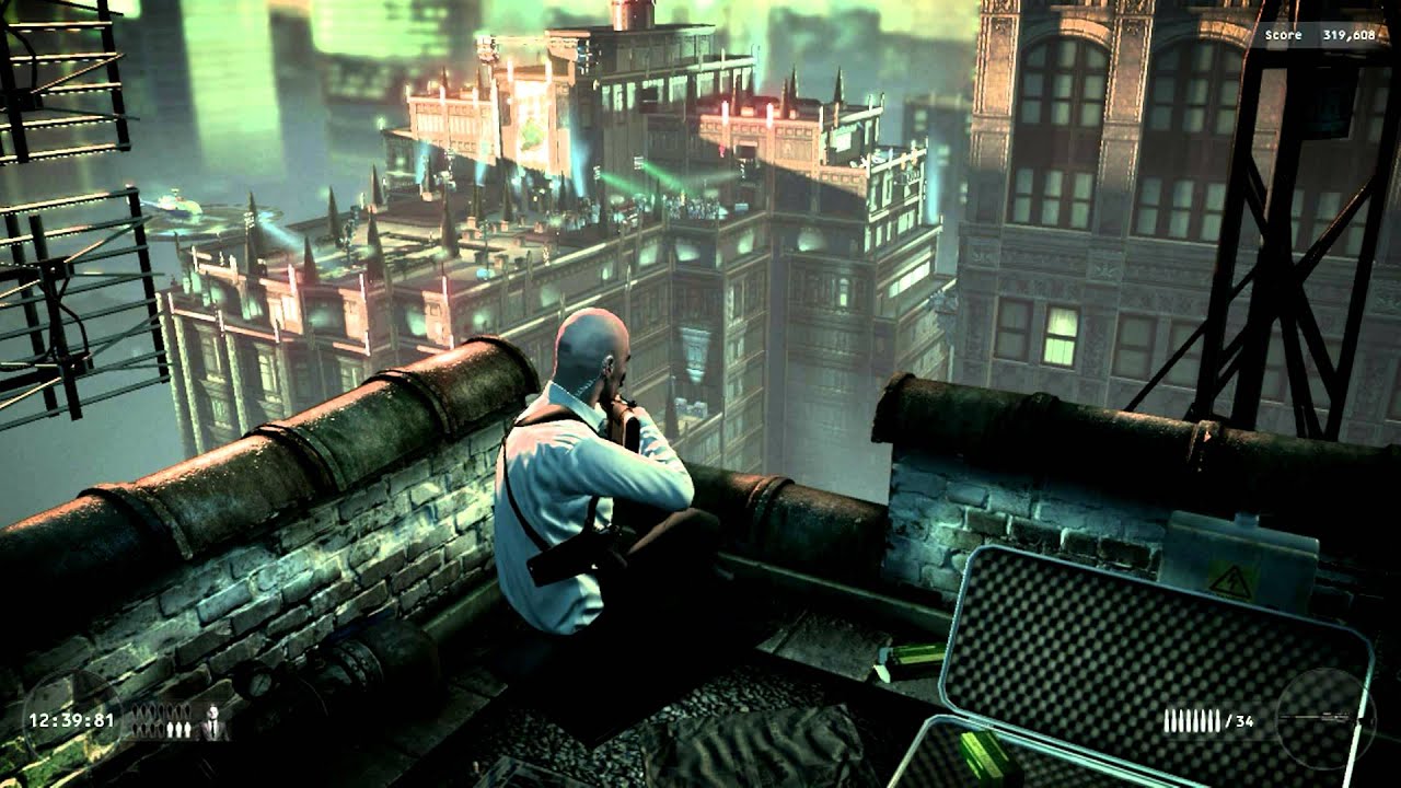 Hitman Absolution Sniper challenge New Record 3 623 107 - YouTube