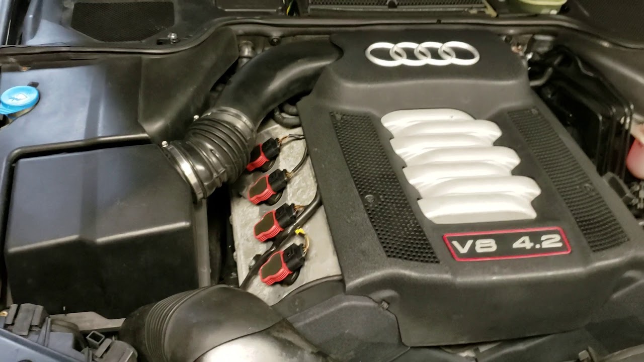 D3 2006 coils on D2 s8 engine - YouTube