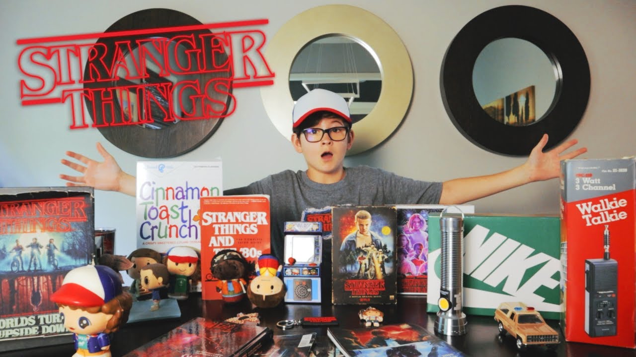 My Stranger Things Merch Collection! - YouTube