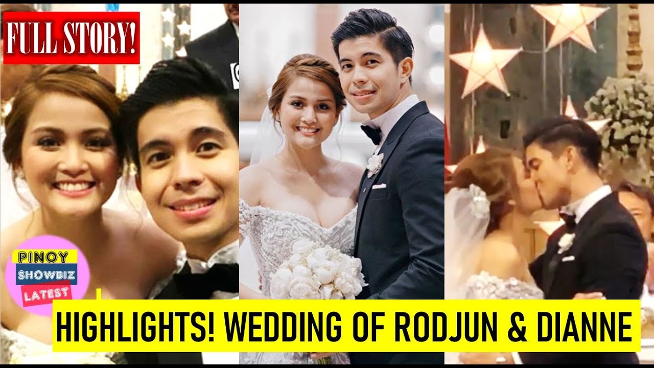FULL VIDEO: RODJUN CRUZ AND DIANNE MEDINA WEDDING HIGHLIGHTS! Mga ...