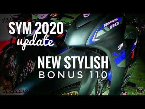 PRICE x REVIEW | NEW 2020 SYM BONUS 110 "NEW STYLISH" #iMarkMoto - YouTube