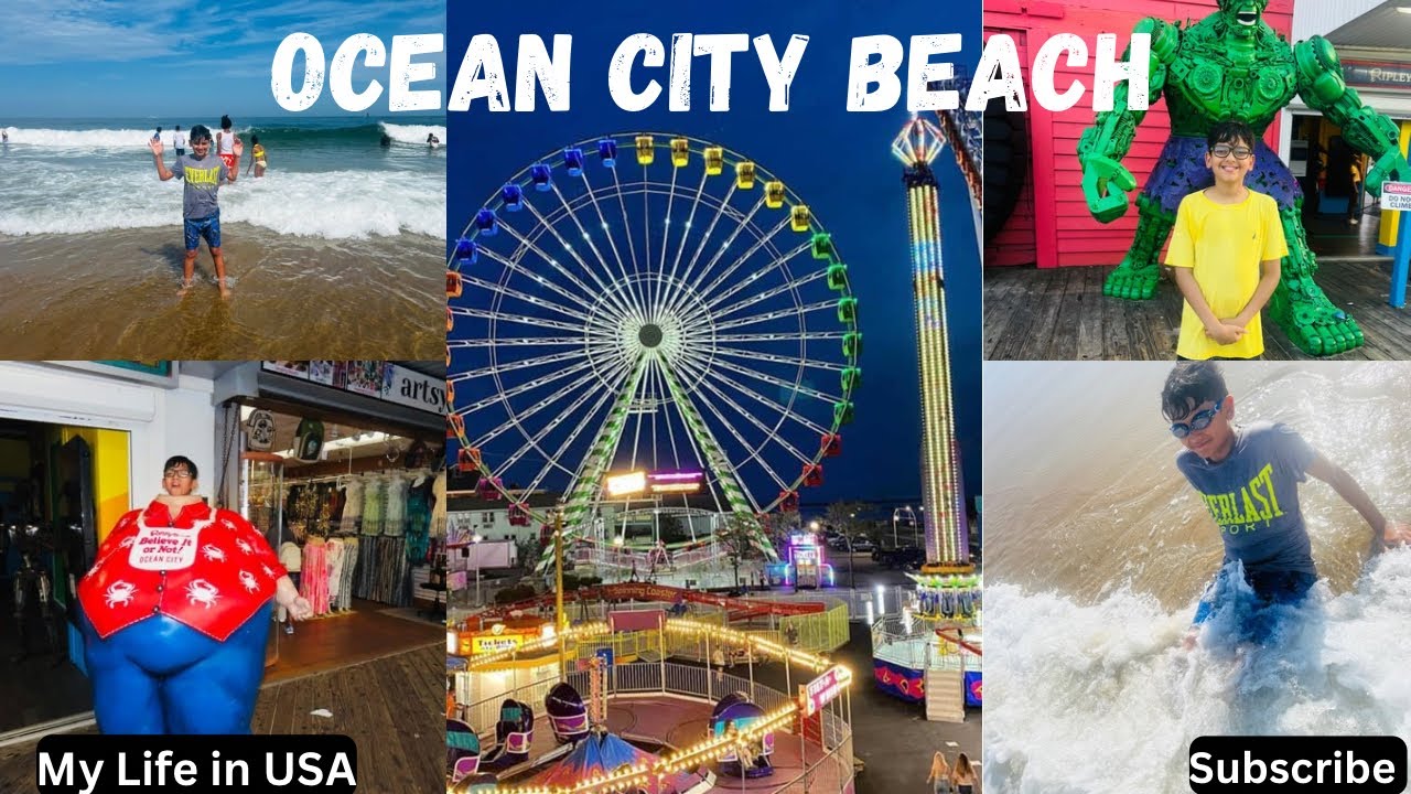 Ocean City Beach Trip Vlog | Birds ne hamary sath Fries & Biryani khai ...