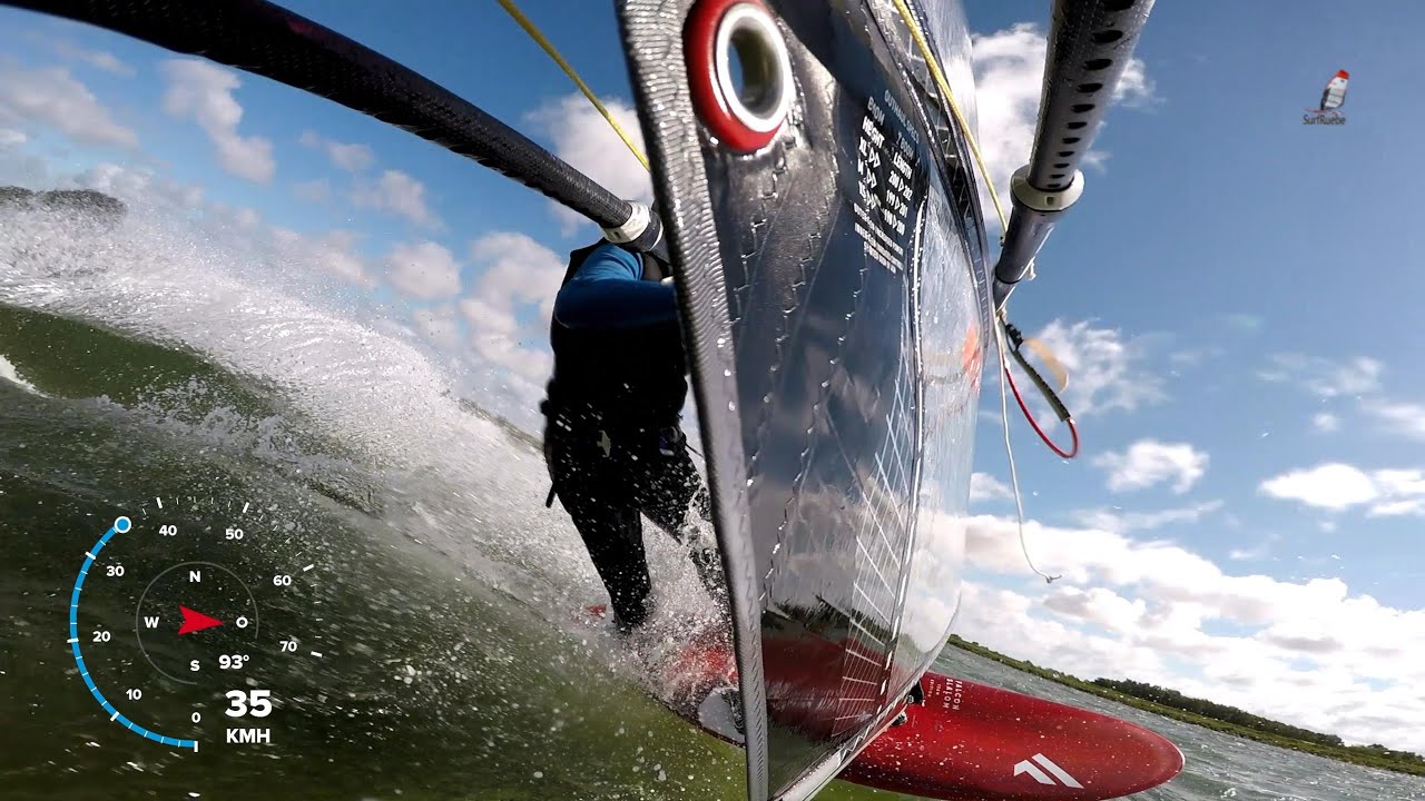 20220716 High speed Saturday, windsurfing with more than 60km/h - YouTube