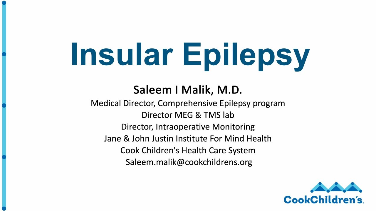 Surgery techniques in epilepsy: Insular approaches - YouTube