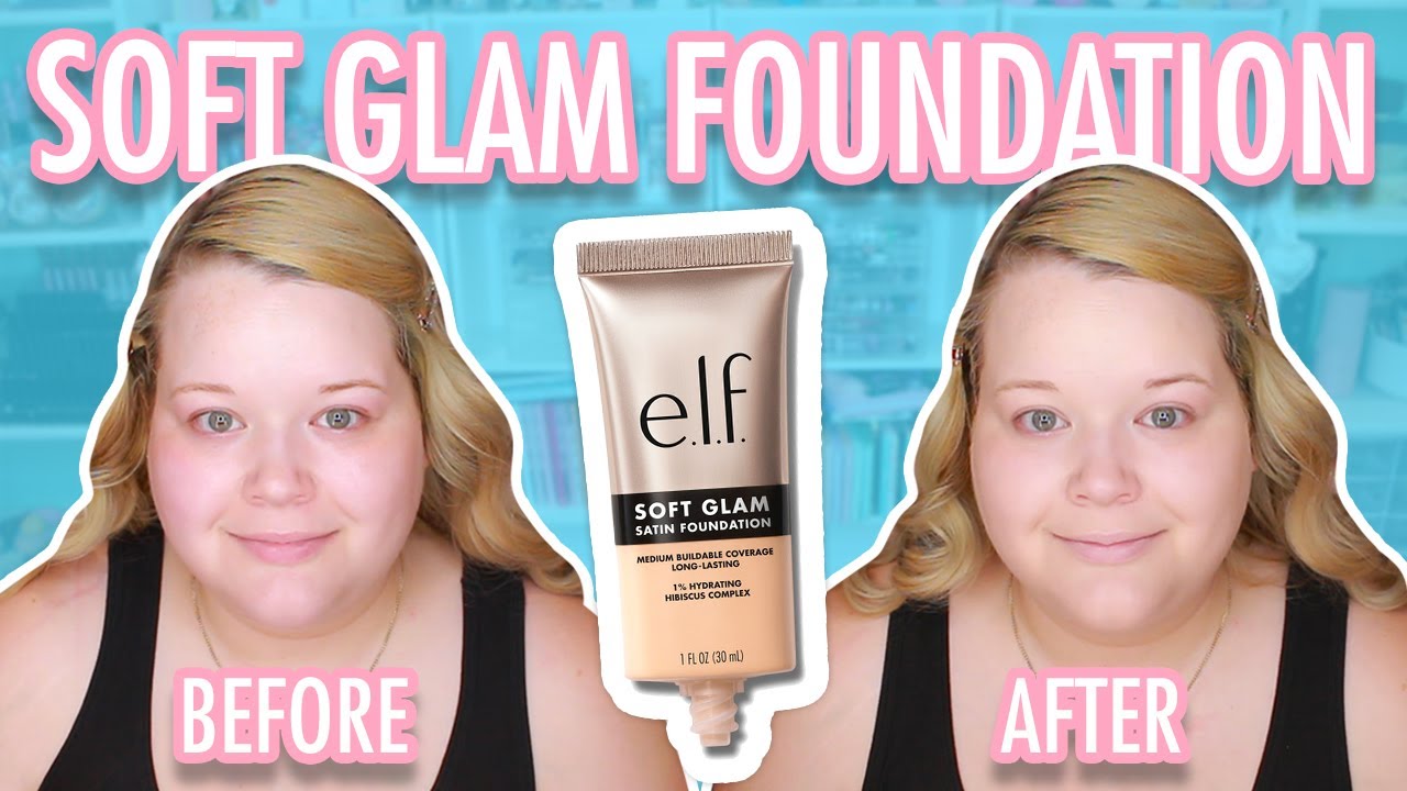 ELF Soft Glam Foundation First Impression Review @elfcosmetics - YouTube